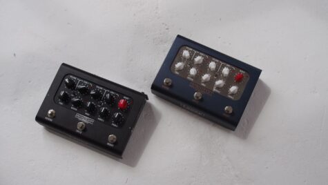 Tom Quayle and Martin Miller LOUDPEDAL Laney Pedalboard amps - Laney